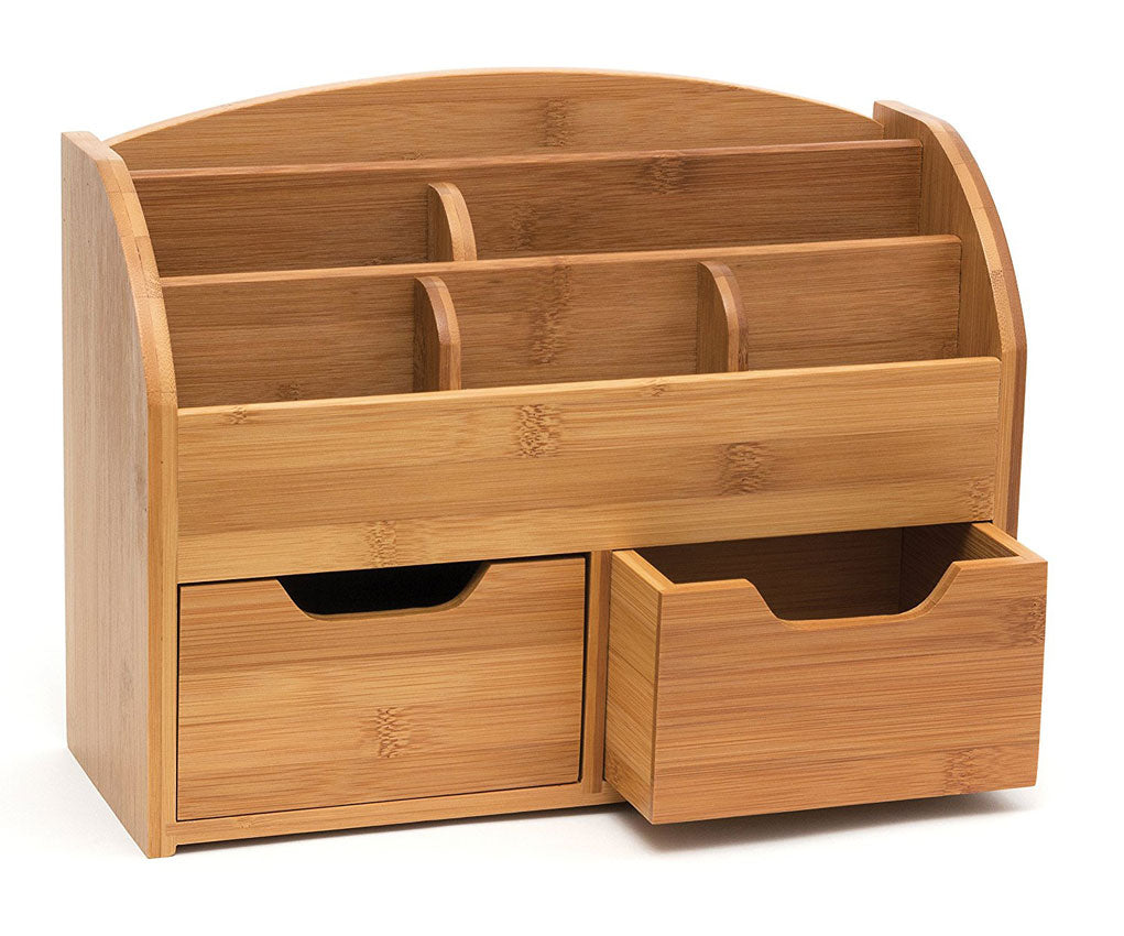 Bamboo Desktop Organizer – Organize-It