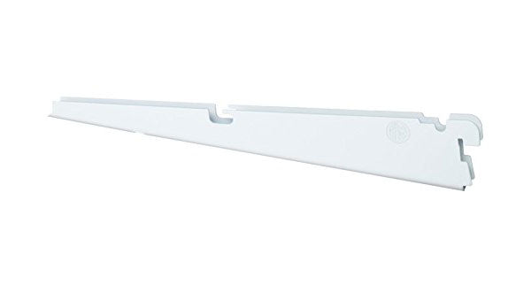 freedomRail 16 Inch Wire Shelf Bracket - White – Organize-It