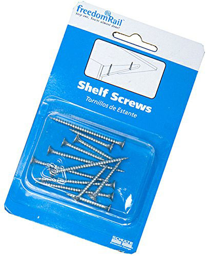 freedomRail Shelf Screws – Organize-It