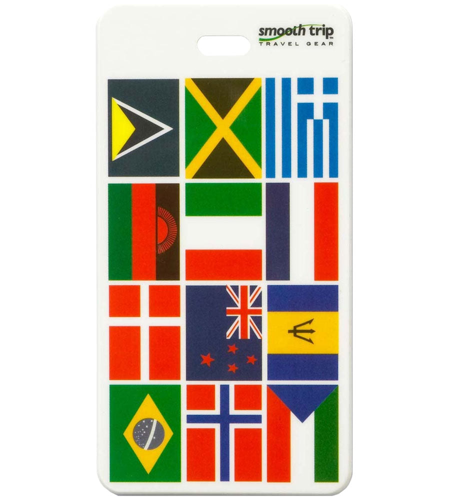 International Flag Luggage Tag – Organize-It