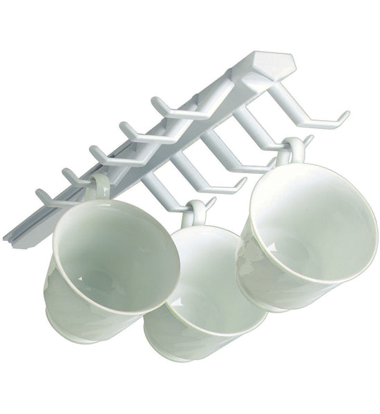 Mounted Sliding Cup Storage Rack – Organize-It
