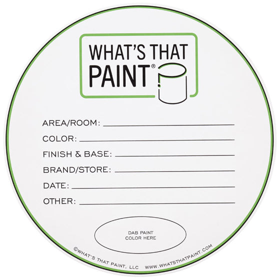 Paint Can Labels - Gallon – Organize-It